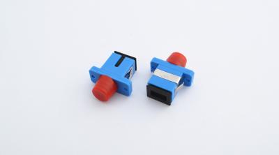 China Simplex plastic Fiber optic fc to sc Adapter for Telecommunication for sale