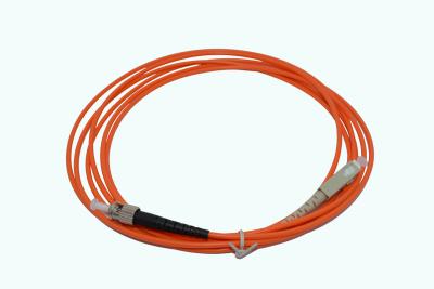 China ST/UPC-SC/UPC Multi-mode simplex optical fiber patch cord for CATV for sale