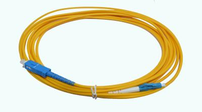 China High Quiality SC/UPC-LC/UPC simplex single-mode fiber optic patch cord for sale