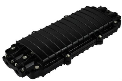 China 24/48 core 2 in 2 out horizontal type outdoor Fiber Optic Joint Closure for sale