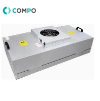 China Laminar Flow Hood Hepa Fan Filter 22.6x22.6 Inch For Class 100 for sale