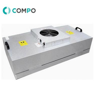 China Laminar Flow Hood Hepa Fan Filter 22.6x22.6 Inch For Class 100 for sale