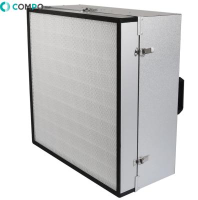 China Low Noise DC Motorized FFU Fan Powered Hepa Filter for Cleanroom for sale