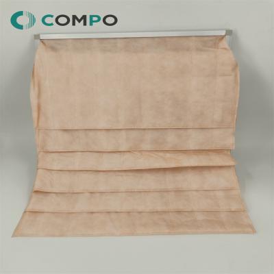China HVAC F5 F6 F7 F8 F9 AHU Synthetic Fiber Bag Air Filter With Aluminum Frame for sale