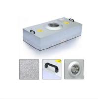 China Clean Room Ultra Thin Box Fan Filter Units FFU Lightweight With HEPA Filter for sale