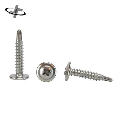 China 304 Stainless Steel Self Tapping Head Cap Screw Dongguan Cross Round Pan Head Self Tapping Screw M2M3M4M5M8 for sale