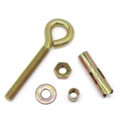 China Supplier 4 Pcs Steel Top Fix Bolts With Eye Ring M6 M8 M10 M12 for sale