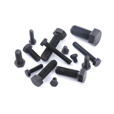 China Carbon Steel Black Hexagon Head Bolts, Grade 8.8, Supplied Directly From Manufacturers for sale