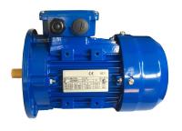 China MS 71 Frame 3 Phase Induction Motor With Flexible Foot Amount , Blue for sale