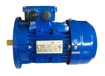 China MS 71 Frame 3 Phase Induction Motor With Flexible Foot Amount , Blue for sale