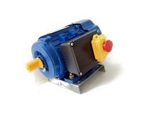 China 1.5 HP Asynchronous One Phase Induction Motor With Protector For Bore well Compressor for sale