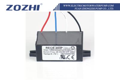 China RECS-240P 230V Electronic Centrifugal Switch Motor Accessory with Epoxy Resin Sealed Construction and 120A Max Current for Automatic Capacitor Discharge for sale