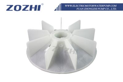 China Y2-71 Small White Plastic Strong PP Cooling Fan Blade 14*87mm 5 Blades for 71 Frame Electric AC Motor for sale