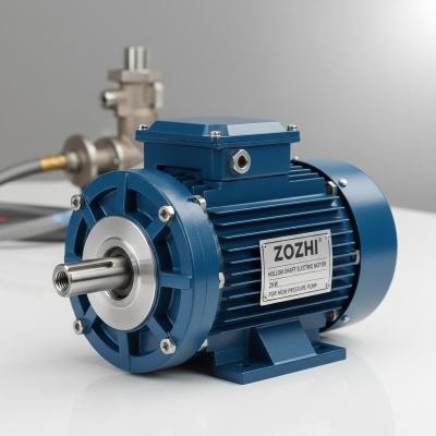 China ZOZHI Hollow Shaft Electric Motor 2KW For High Pressure Pump for sale