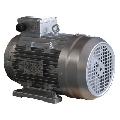 China Aluminium Housing Single Phase Induction Motor Providing 18.5 Current and B3 Flange Size Perfect for Industrial Machinery for sale