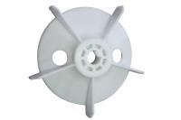 China Plastic PP Material Water Pump Parts Y2 Fan Blade Fit 63# Frame Three Phase Motor for sale