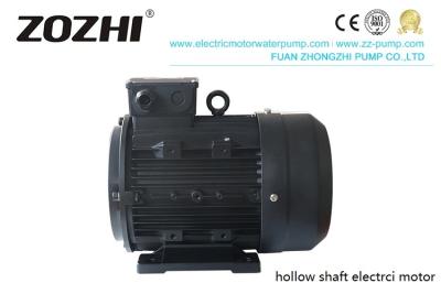 China Three Phase Hollow Shaft AC Motor 7.5hp 1450Rpm Aluminum For Cleaning Machine for sale