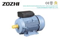 China IEC 0.75HP Aluminum Single Phase Induction Motor Low Noise Capacitor Start MC802-2 for sale