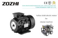 China Class F C/U Bearing 24mm Hollow Shaft Electric Motor 100L2-4 3KW 4HP For Car Washer for sale