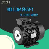 China Quiet Operation Hollow Shaft Motor 132M2-4 11KW 15HP IP54/IP55 Protection Class for sale