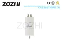 China Clothes Washer Machine Easy Spare Parts 30uf 2 Pins 450v Capacitors With Screw for sale