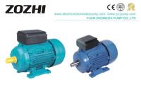 China Aluminum IP54 1.5kw 2hp Single Phase Electric Motor for sale