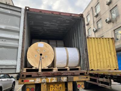 China Iso9001 Frp Strength Member Rod Grp For Fiber Optic Cables Plywood Reel for sale