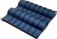 China 1100N Carrying Performance Double Roman Roof Tiles with High Durability Manufactured for sale