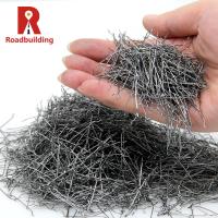 China Carbon Content 20% Concrete Fiber Copper Coated Micro Steel Fiber for Strength UHPC for sale