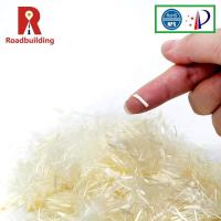 China Thermal Properties Monofilament Polypropylene Fiber For Building Cotton Like Design for sale