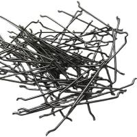 China 13mm Straight UHPC Micro Steel Fiber for Concrete Reinforcement Hooked Ends Warehouse for sale