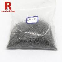 China 13mm Straight UHPC Micro Steel Fiber for Concrete Reinforcement Hooked Ends Warehouse for sale