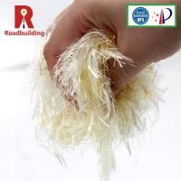 China Staple Define Polypropylene Fiber White Light Yellow Cotton Like for sale