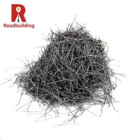 China Stainless Precast Concrete Helix Steel Fiber with End Hook Type in Silvery Colour for sale