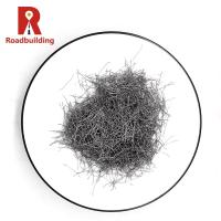 China Concrete Stainless Steel Fiber With Hooked Ends Contemporary Silver Color for sale