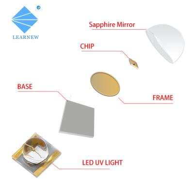 China Ceramic 3535 UVA SMD UV LED Chip 365nm 385nm 3W 10W 50W For Inkjet Curing for sale