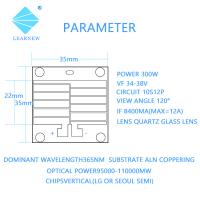 China High Power UVA UV LED Chip 200W 300W 365NM 395NM 405NM For Curing for sale