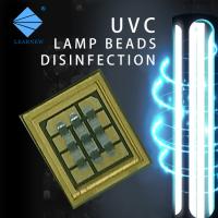 China 6060 3838 SMD UVA LED Chip 250-280nm Lumpe Water Sterilizer Uv Chip Led  For Air Purifier for sale