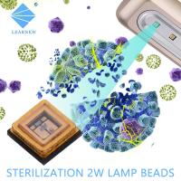 China Uvb Diode 1W 0.5W 4-18mA 5-7V 290-315nm 3535 Led Chip With Quartz Glass Seal for sale
