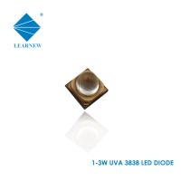 China 3838 3W 365nm 385nm 395nm UVA LED Chip For Plant Growing for sale
