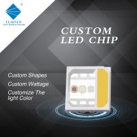 China 2W 3W 4W SMD LED Chips 620-630nm 520-530nm 450-470nm 6000-7000K 70-90lm for sale