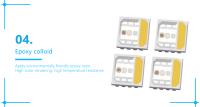 China 2W 3W 4W SMD LED Chips 620-630nm 520-530nm 450-470nm 6000-7000K 70-90lm for sale