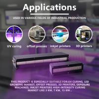 China Water Cooling System UV Curing System UV LED Curing Lamp Suitable For Flatbed Inkjet 3D Printer Offset Printing Machine for sale