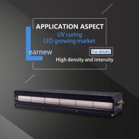 China UV System 600W 1200W 395nm SMD or COB chips AC220V QUARTZ GLASS LENS 120° UV Curing system for  High intensity curing for sale