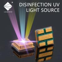 China 3535 UVB LED Chips 0.5W-1W 290-315nm Quartz Glass Lens 120 Degree For Medical Treatment for sale