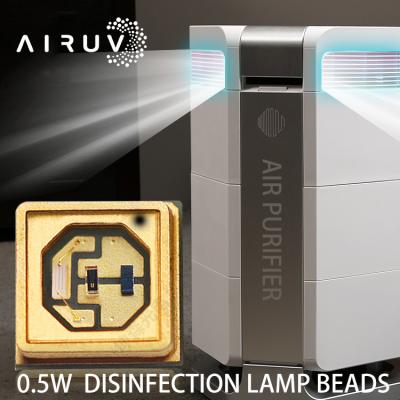China High Power SMD 3535 UVC LED 270NM 280NM 0.5W UVC LED Chip For Air Water Disinfection for sale