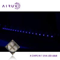 China 10W 365nm 385nm 395nm 6-7V Uva 3W Led Chips For UV Curing for sale