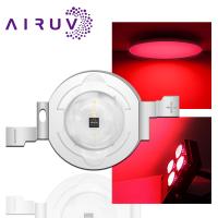 China 2w Red Color Smd Led Chip 620nm 630nm For Led Grow Light / Plant Light for sale