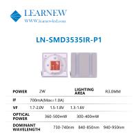 China 3535 2w 730nm 950nm IR LED Chips Long Life Span with Super Power for IR Series for sale