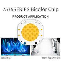 China 600w+600w Dual Color Cob Led Chip 7575 Dimmable 2700-6500k 54v 60v For Photography Light for sale